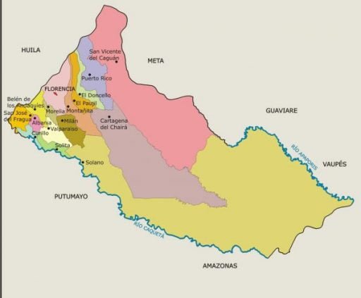 Municipios De Caqueta