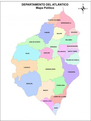 Municipios De Atlantico